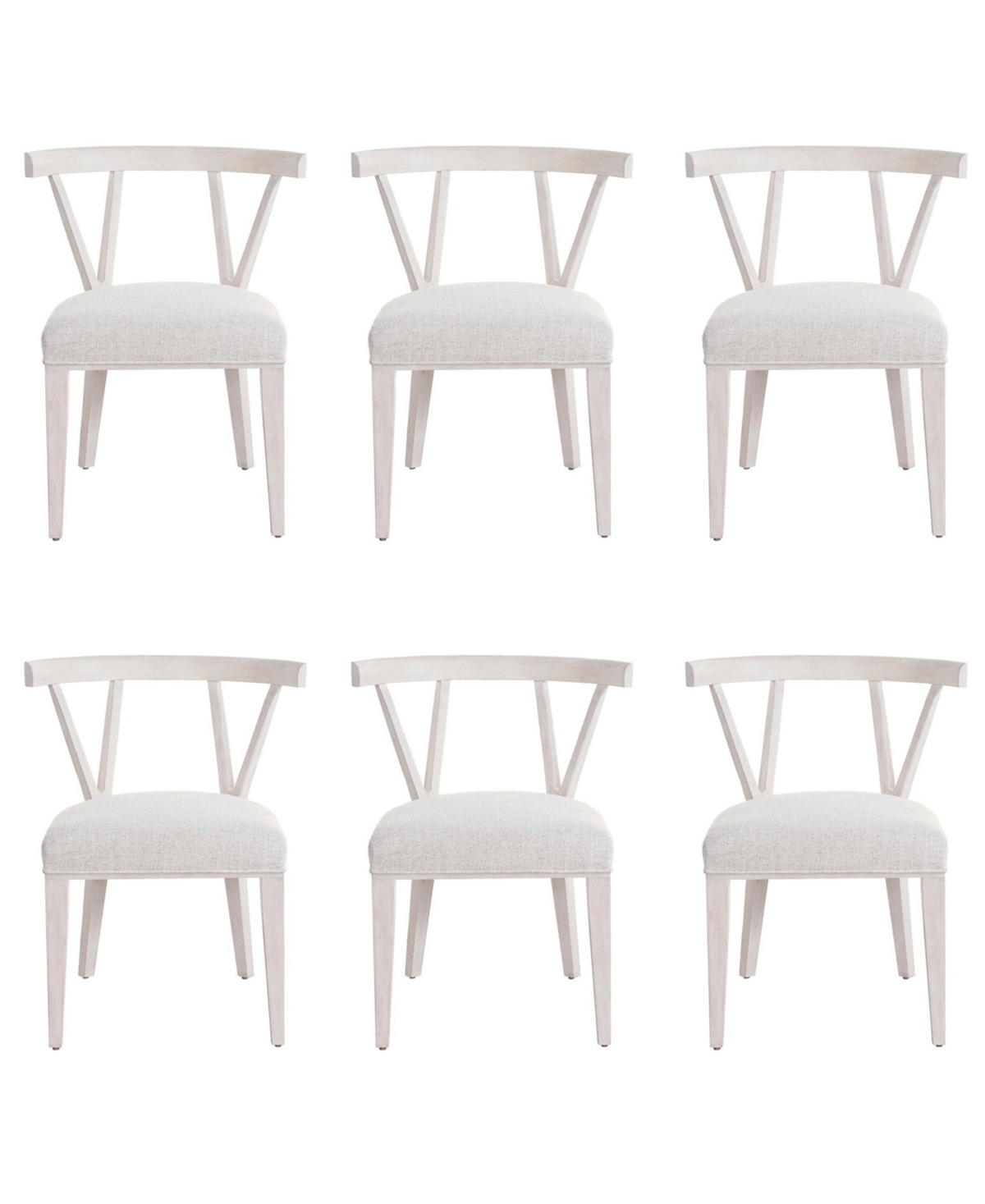 Dwell 6-Pc. Side Chair Set - Brown