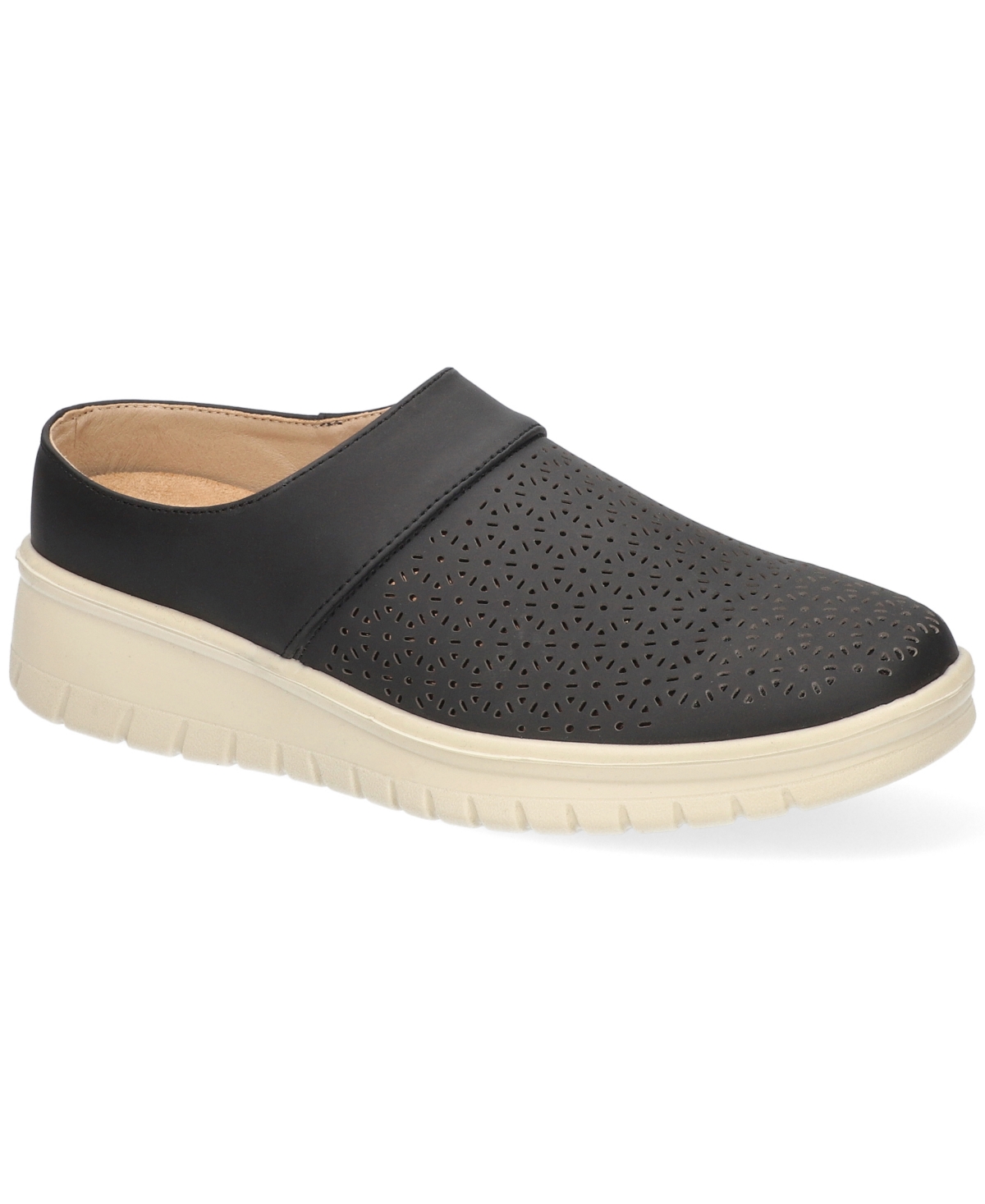 Click here for Easy Street Aretha Comfort Mules - Black prices