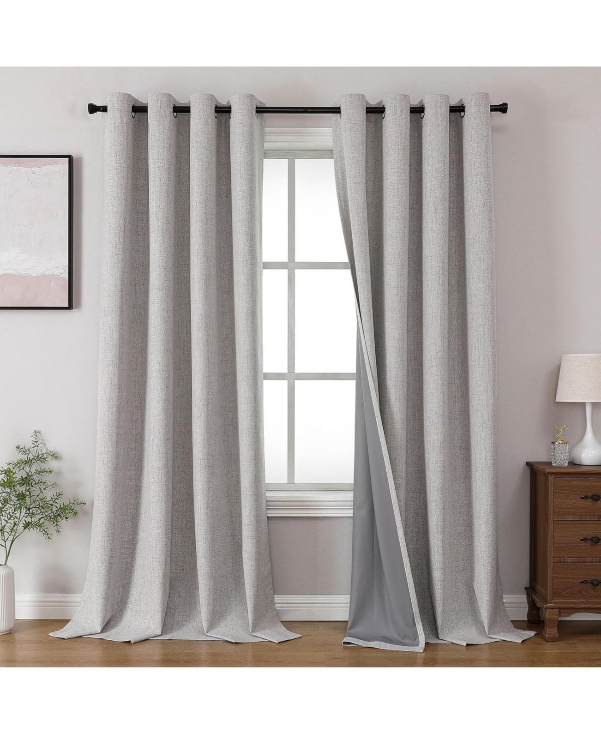 Click here for Joydeco 52" x 95" Blackout Curtains  The... prices