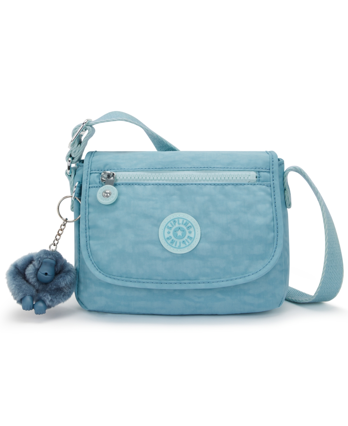 Click here for Kipling Sabian Mini Crossbody Bag - Blue Cool prices