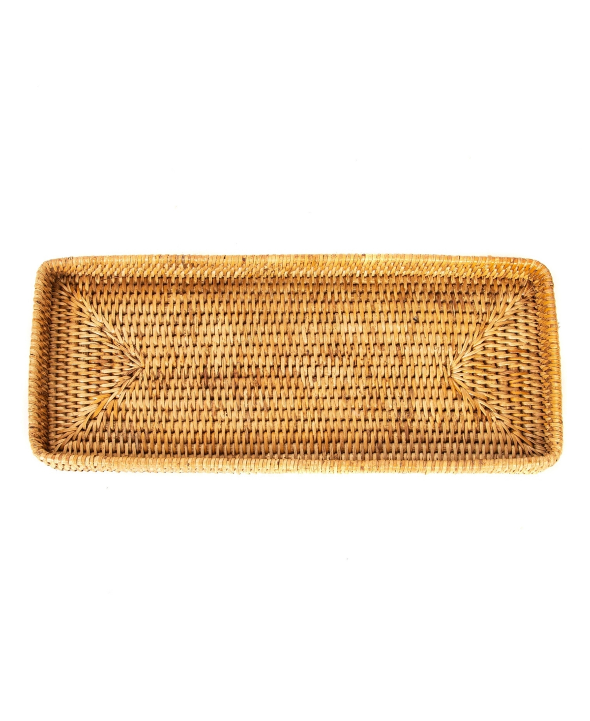 Click here for Artifacts Rattan Rectangular Vanity Tray - Honey b... prices
