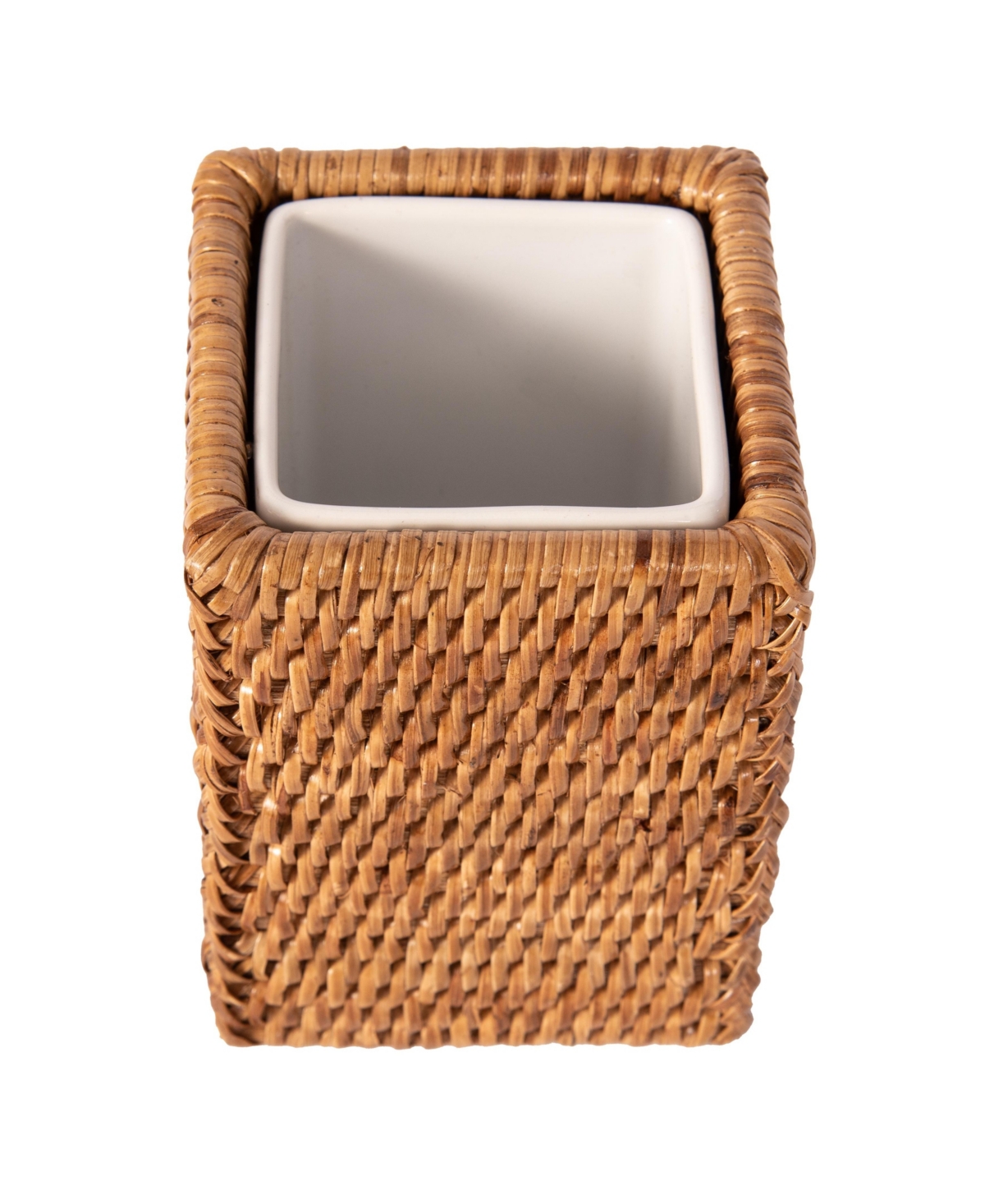 Click here for Artifacts Rattan Square Tumbler with Ceramic Inser... prices
