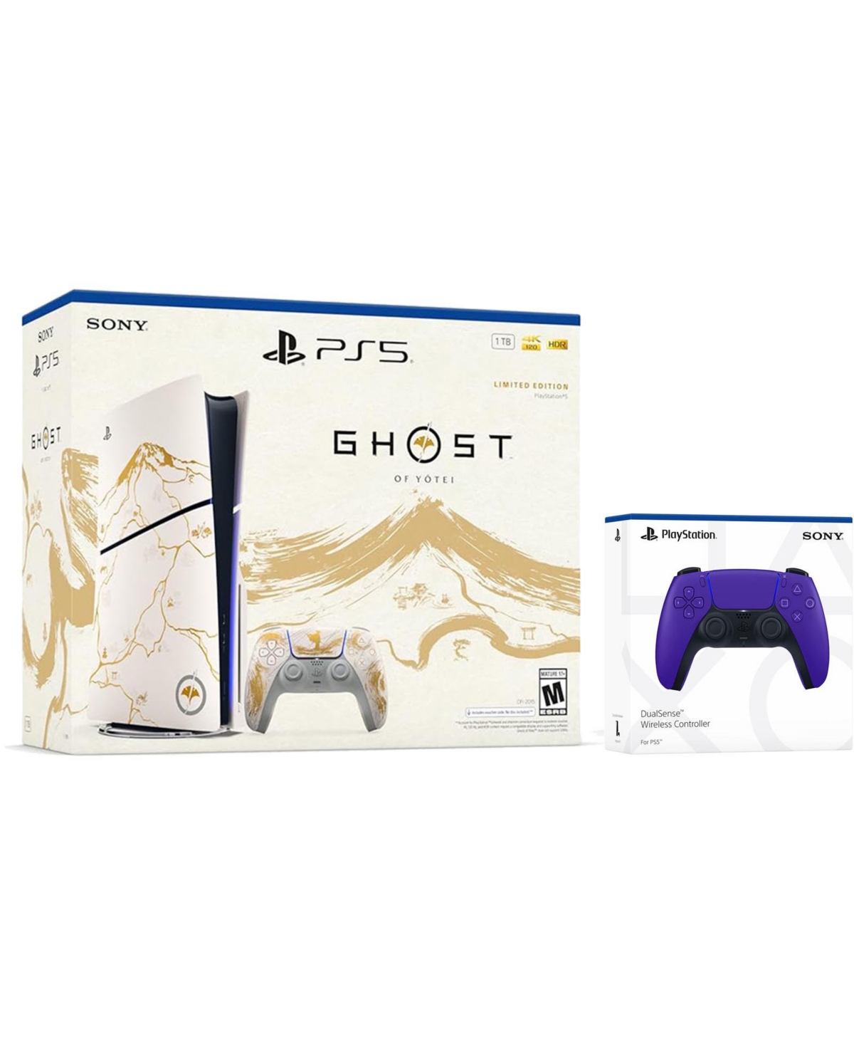 Click here for Sony PlayStation 5 Ghost of Yotei Disc Bundle + Ex... prices