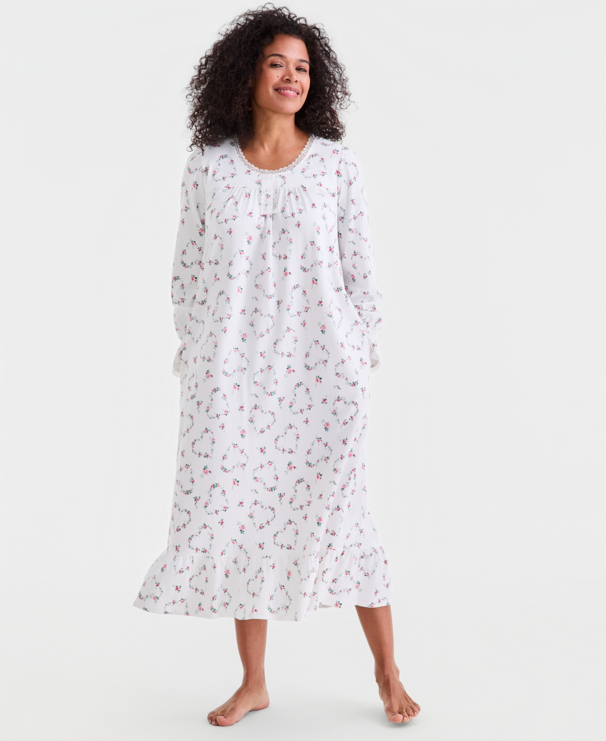 Click here for Charter Club Womens Cotton Printed Nightgown  Excl... prices