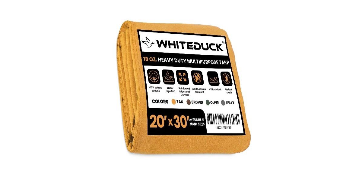 Click here for White Duck Outdoors 18 oz. Canvas Tarp 20x30 Tan prices