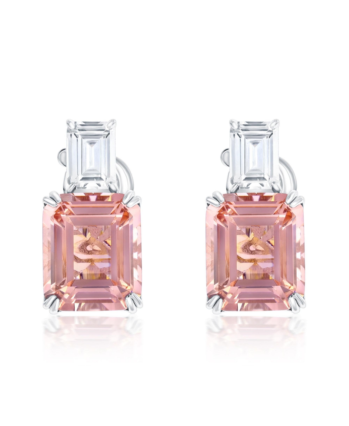 Click here for Suzy Levian Sterling Silver Round Cubic Zirconia F... prices