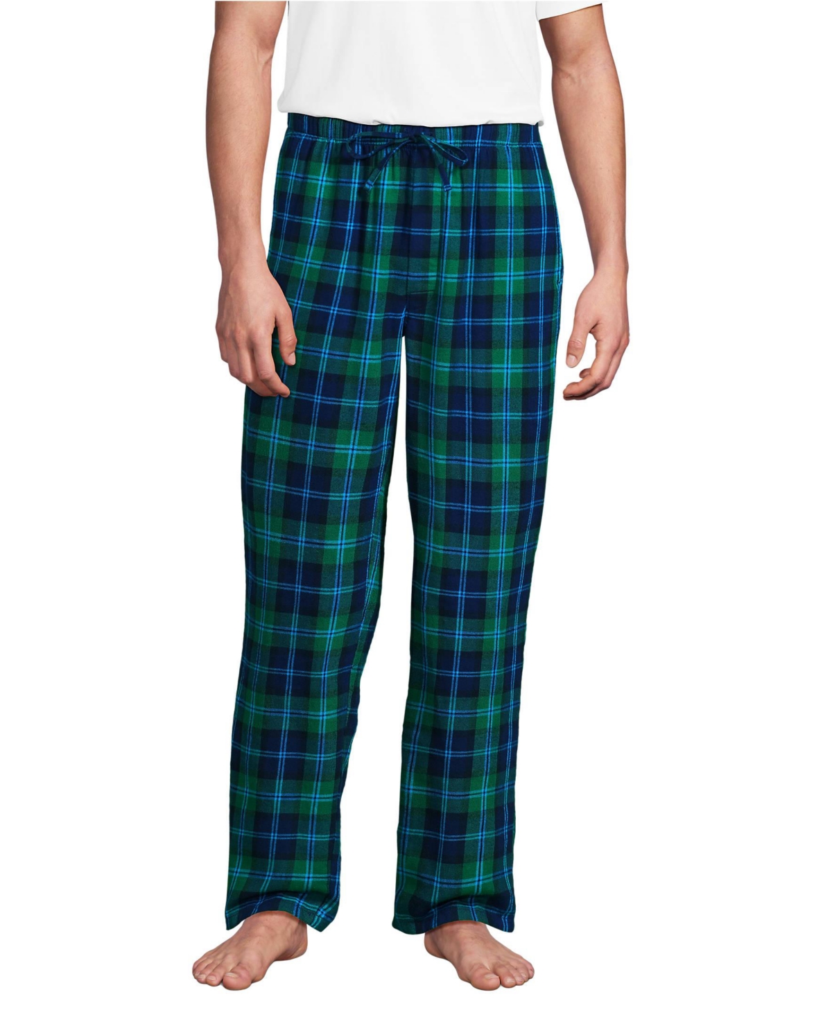 Click here for Lands End Big & Tall Flannel Pajama Pants - Light... prices
