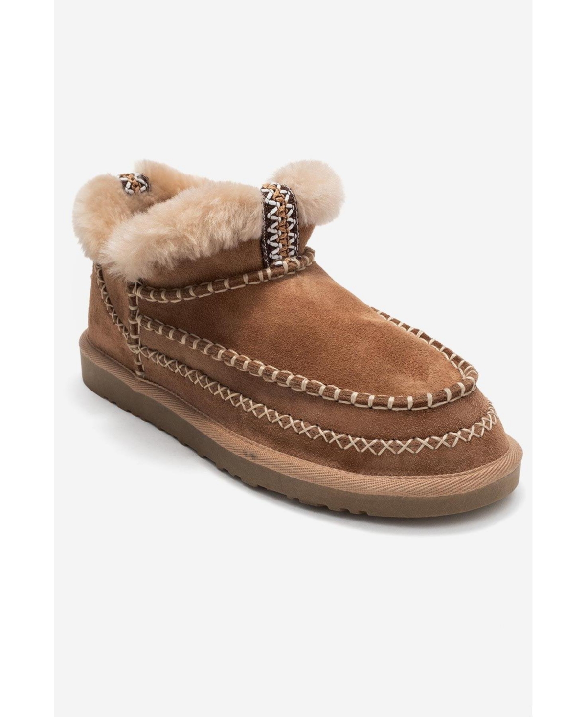 Click here for Forever & Always Shoes Darel Leather Ankle Boot (W... prices