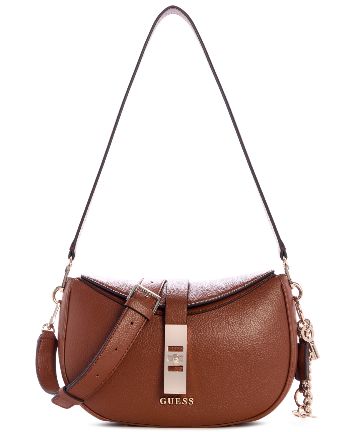 Click here for Guess Brooke Small Tab Closure Shoulder Bag - Cogn... prices