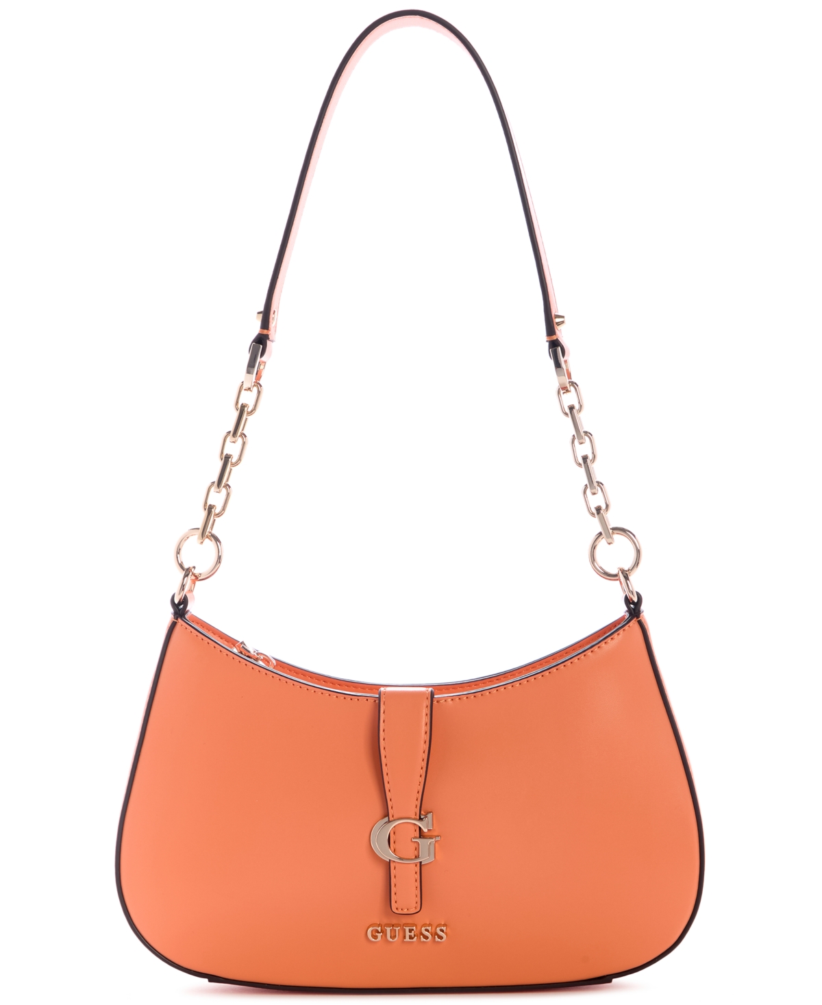 Click here for Guess Carrie Top Zipper Small Shoulder Handbag - A... prices