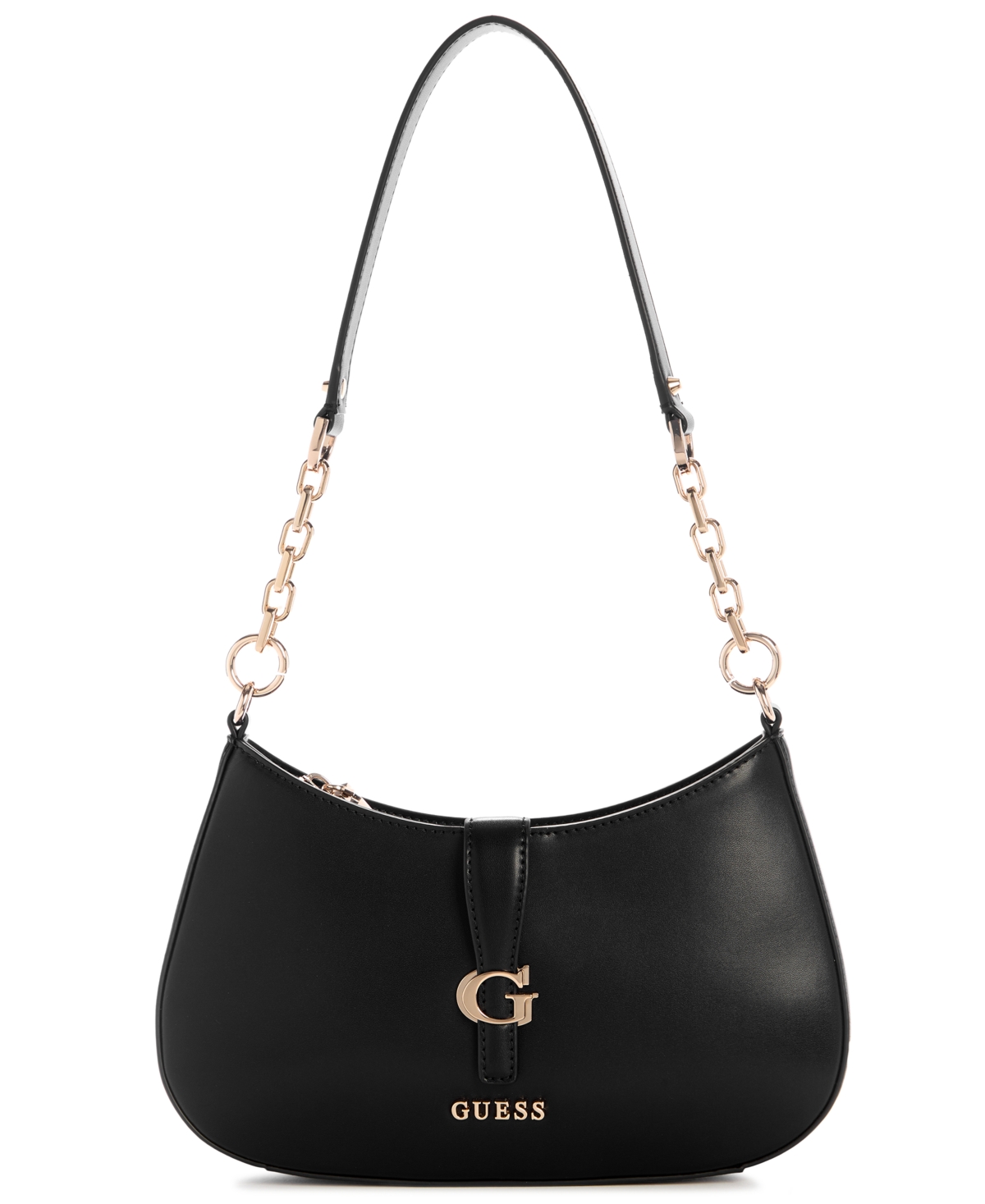 Click here for Guess Carrie Top Zipper Small Shoulder Handbag - B... prices