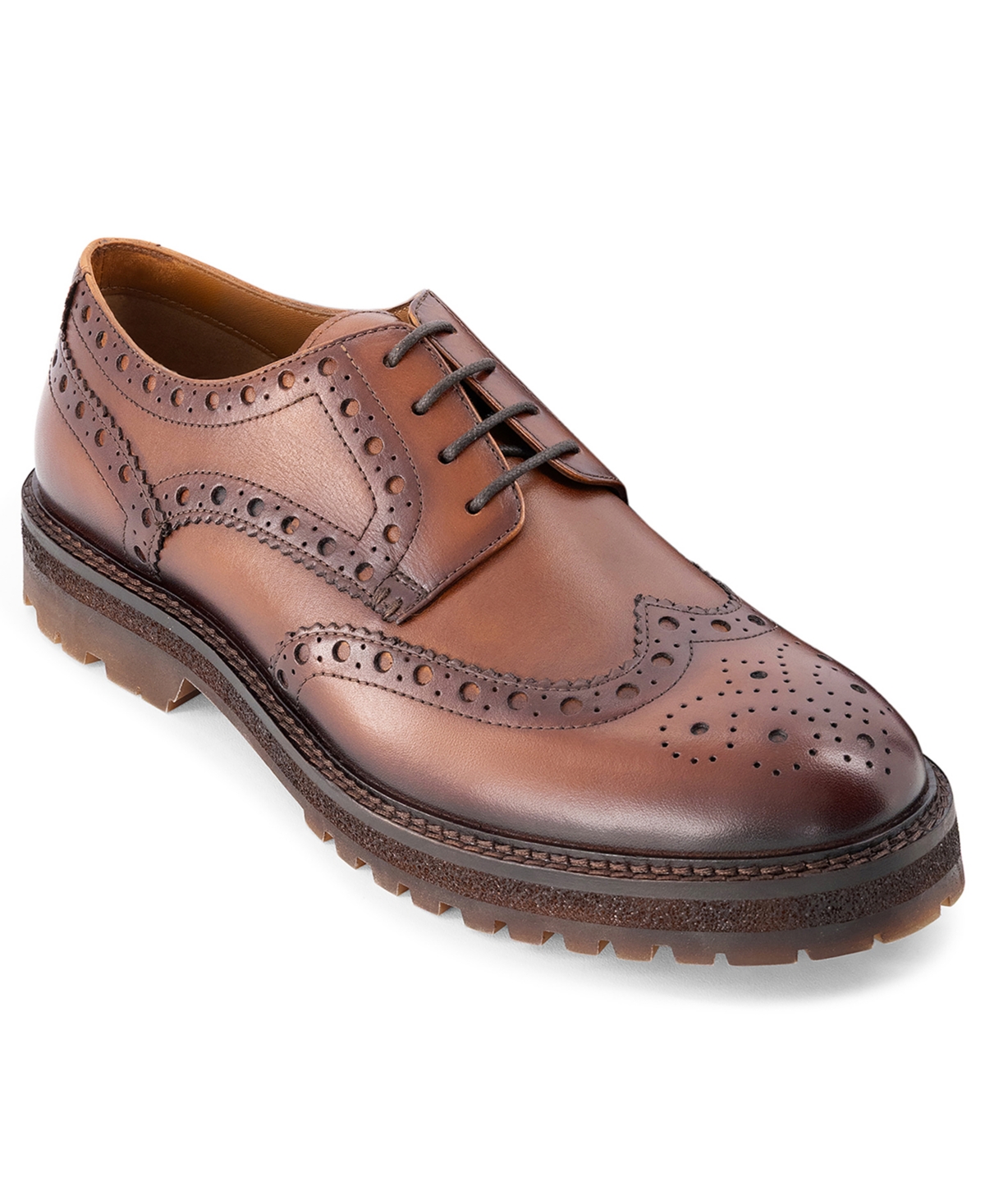 Click here for Anthony Veer Mens Prescott Wingtip Derby Round Toe... prices