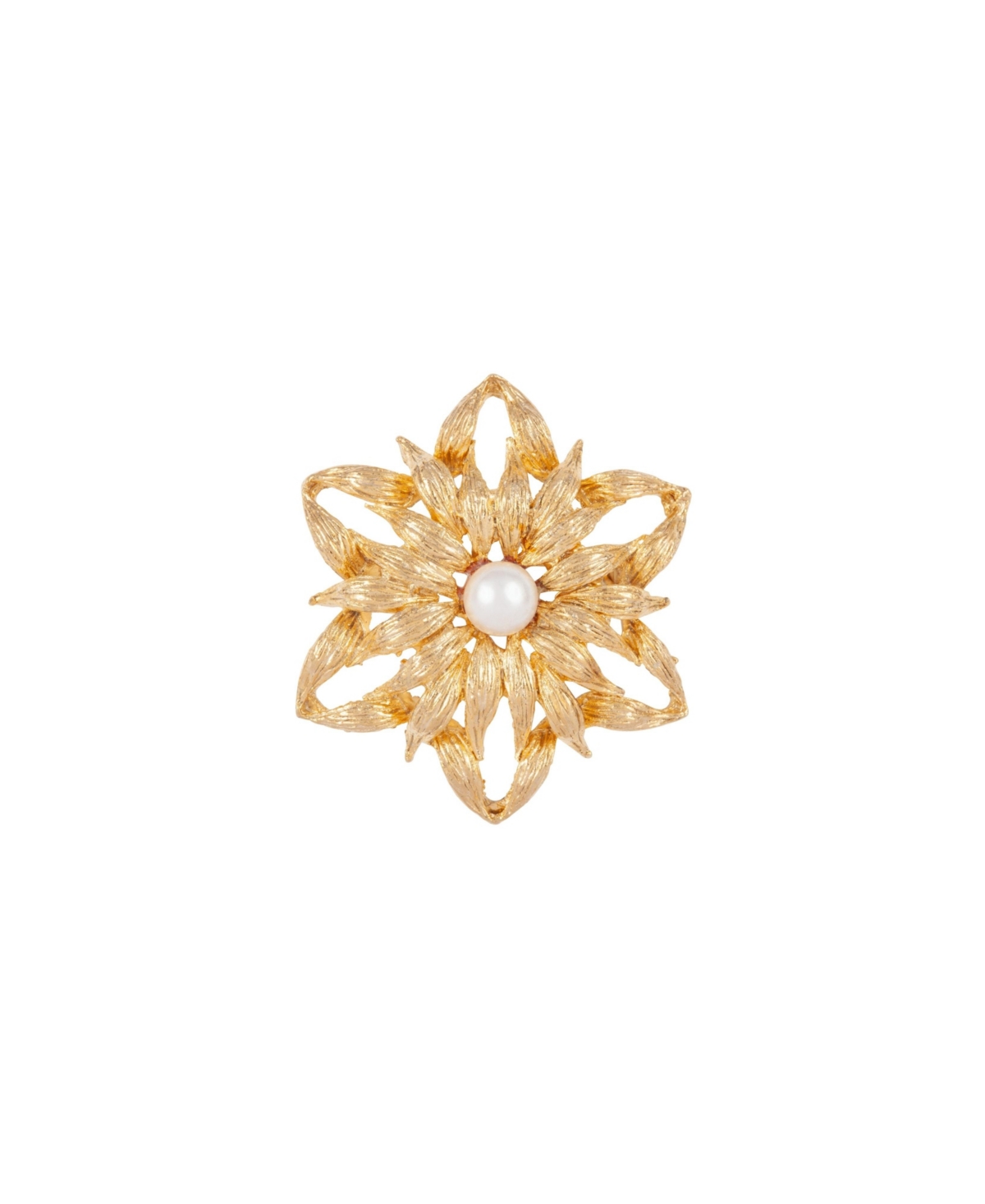 Click here for Susan Caplan 1990s Vintage Flower Brooch - Flower prices