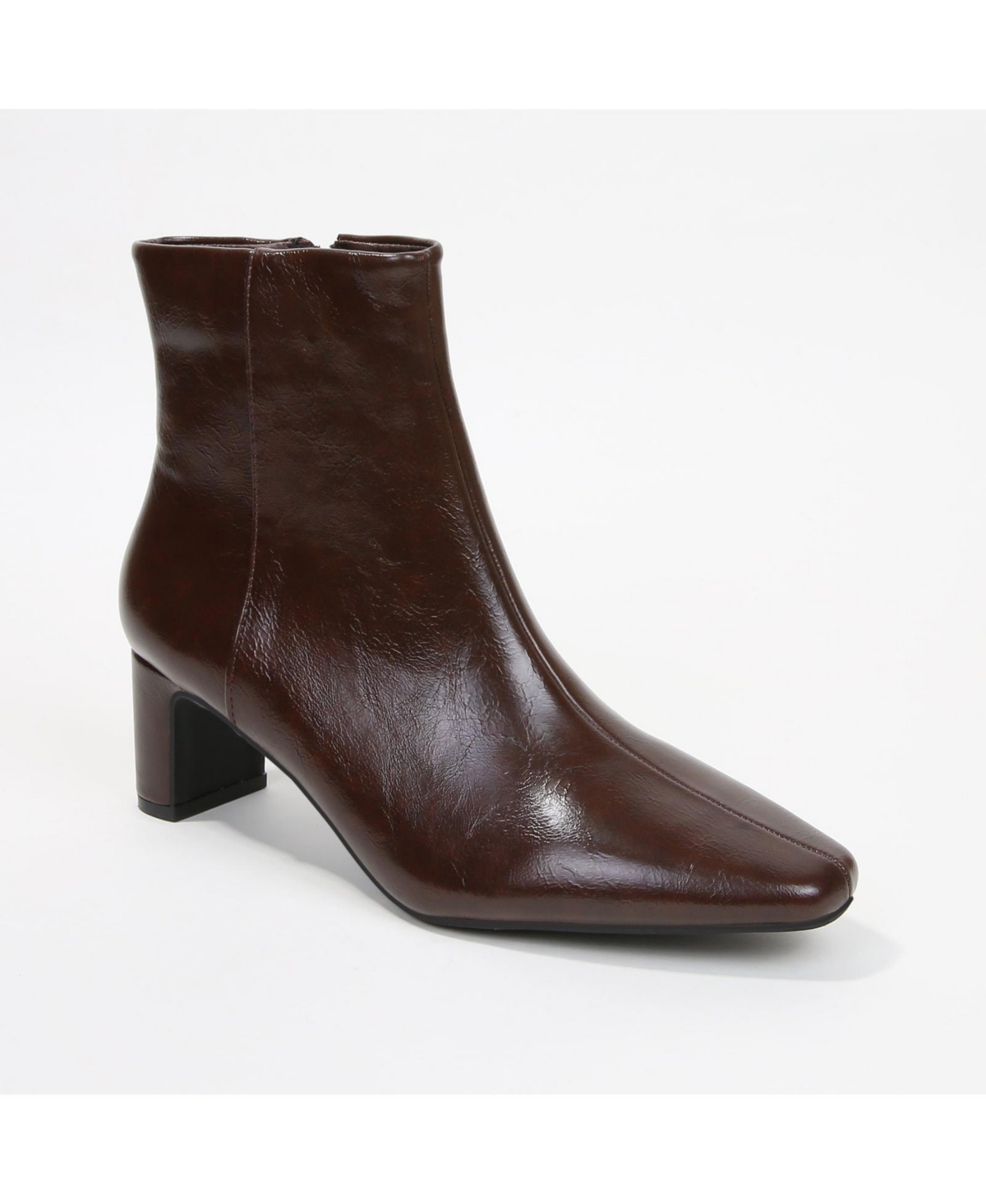 Click here for Berness Womens Minimalist Ankle Boots - Brown prices