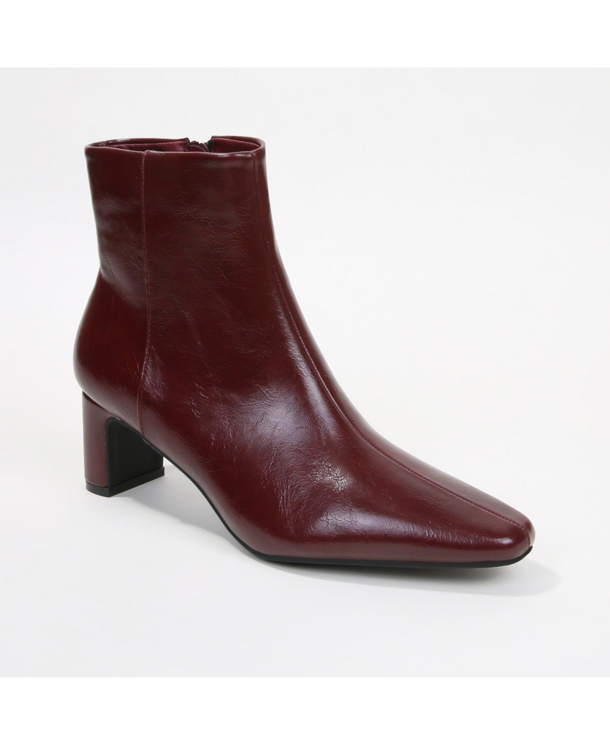Click here for Berness Womens Minimalist Ankle Boots - Wine prices