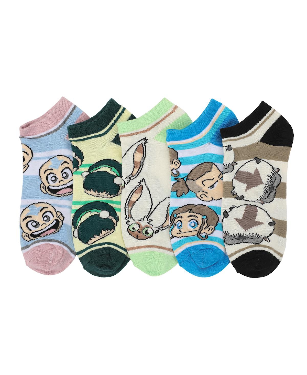 Click here for Avatar Womens 5-Pack Ankle Socks - Toss chibi prices