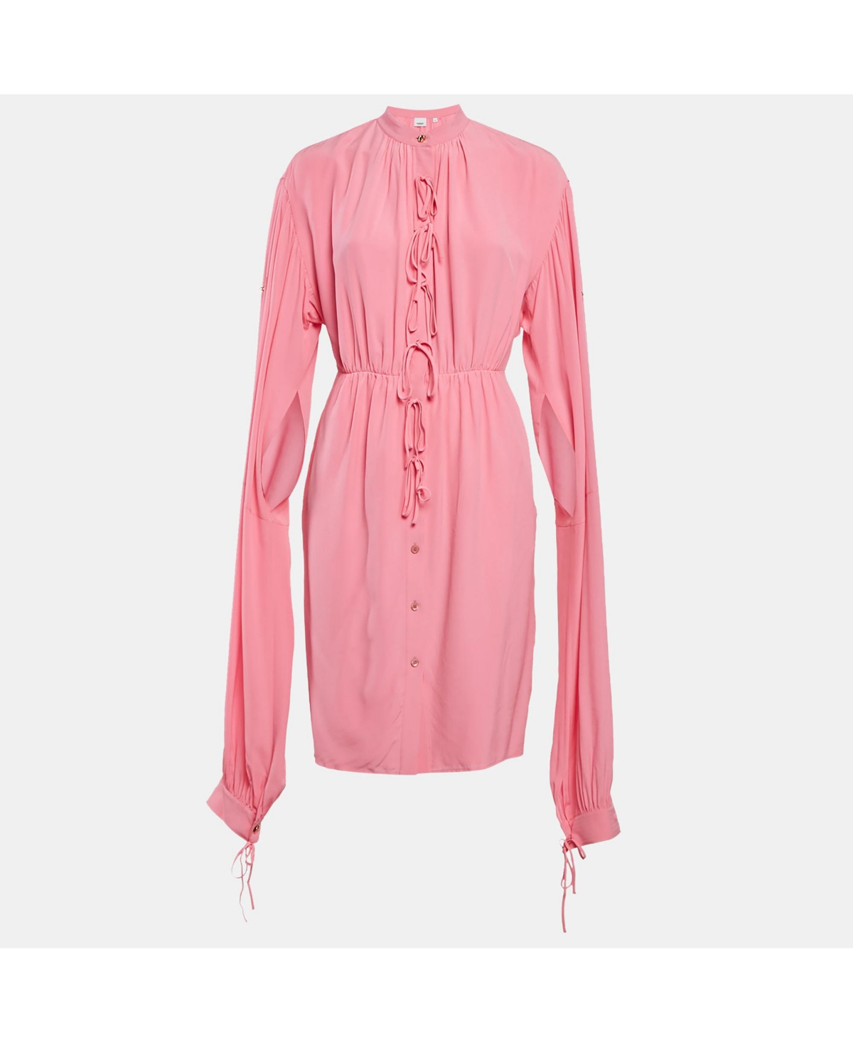 Click here for Pre-Owned Burberry Womens Bubblegum Pink Silk Joyc... prices