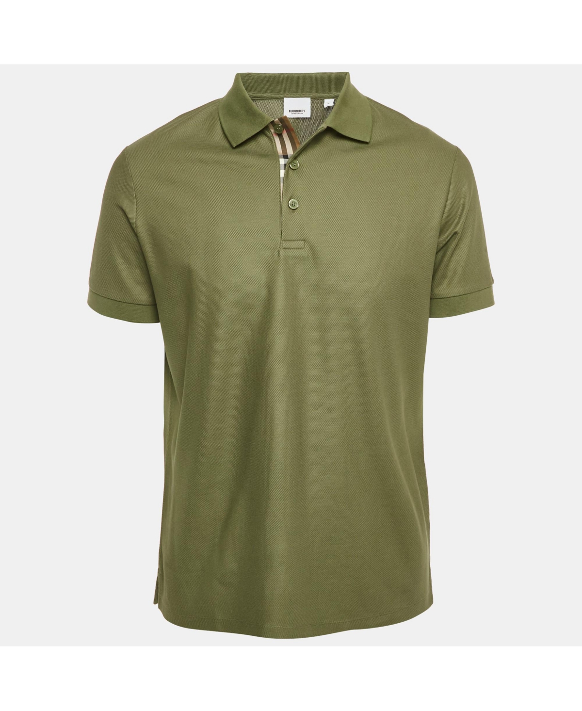 Click here for Pre-Owned Burberry Mens Pique Cotton Polo T-Shirt prices