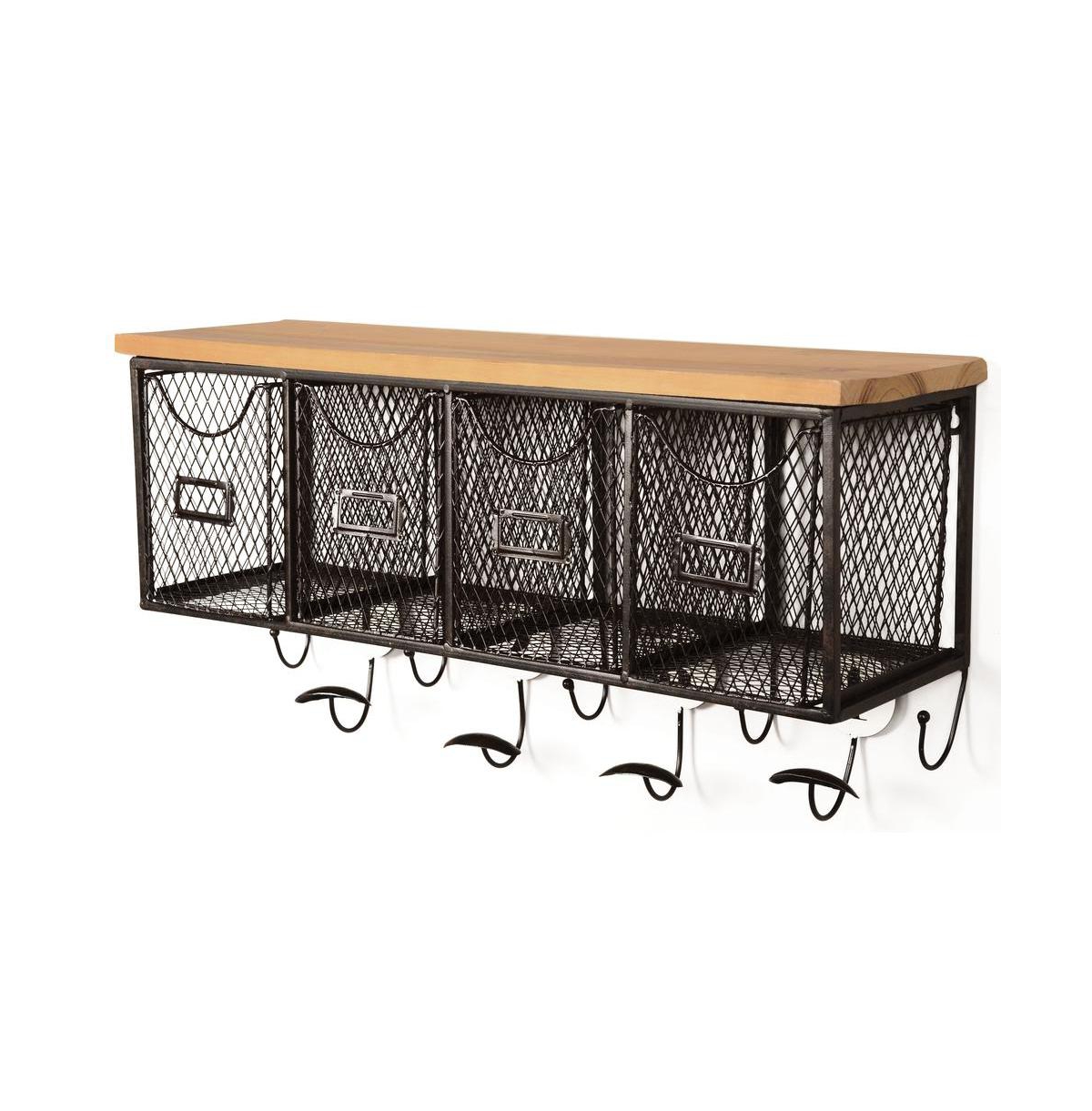 Click here for Linon Four Basket Wall Organizer prices