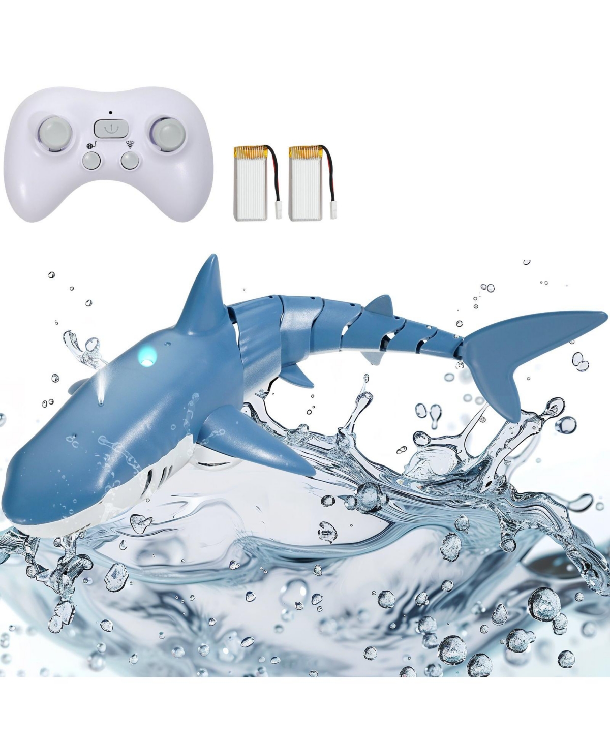 Click here for Mecale Remote Control Shark Toy  2.4GHz Realistic... prices