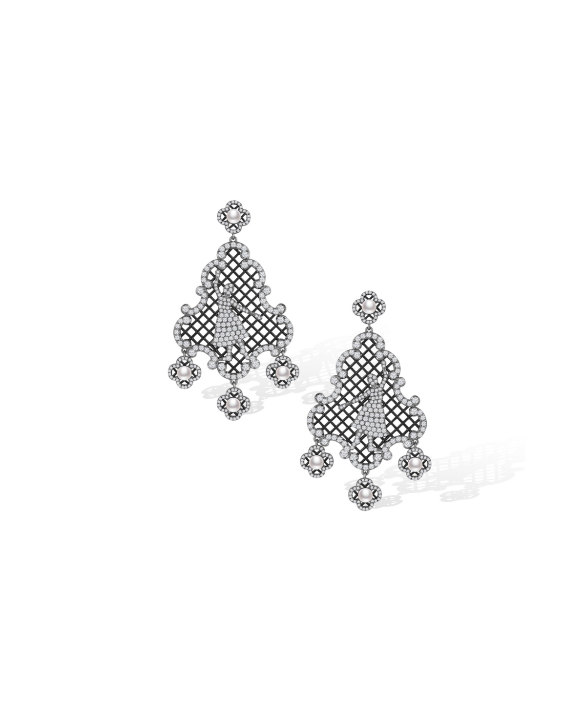 Click here for Retro Chic Nutcracker Earrings - Sliver prices