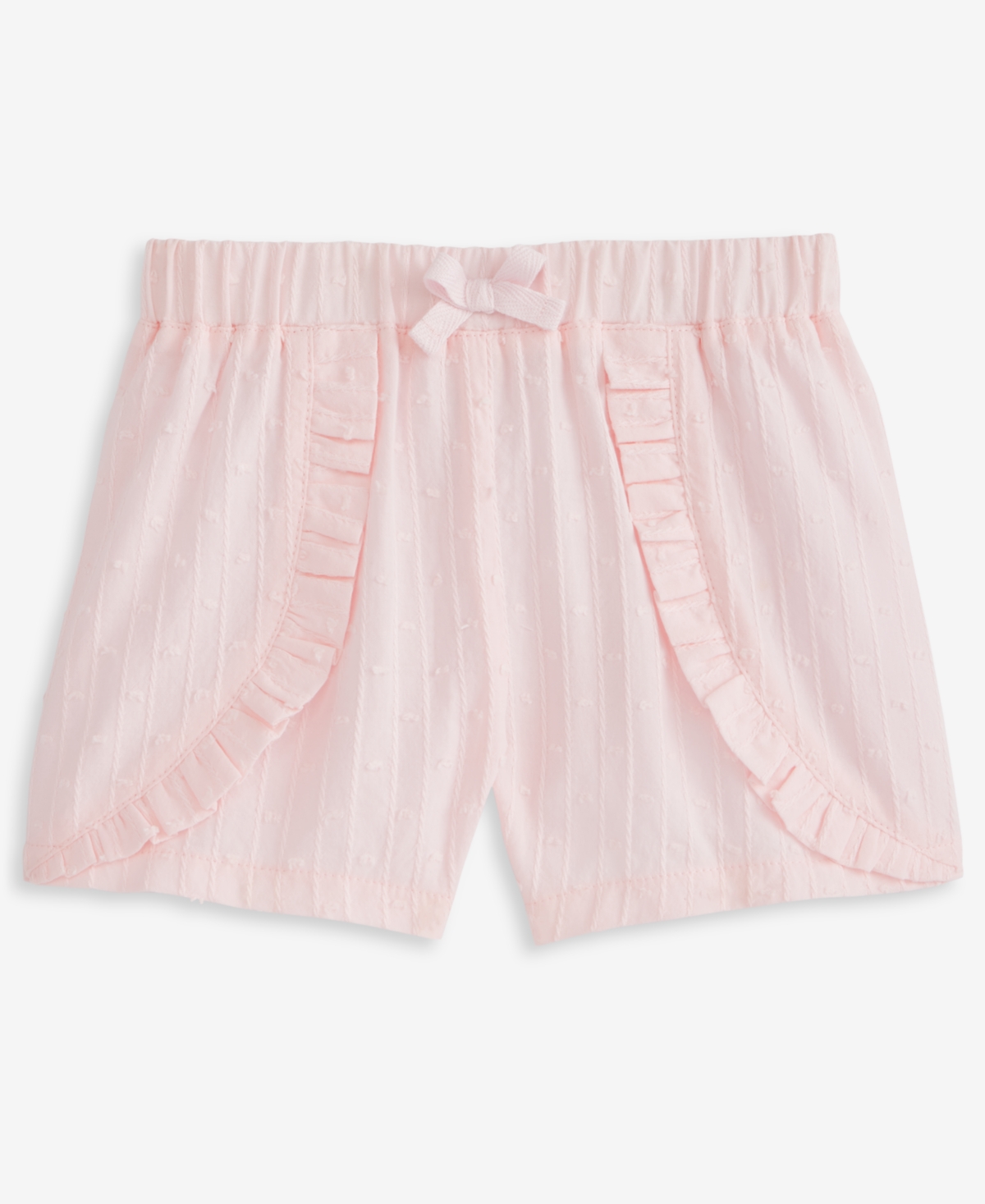 Click here for First Impressions Baby Girls Clip-Dot Cotton Short... prices