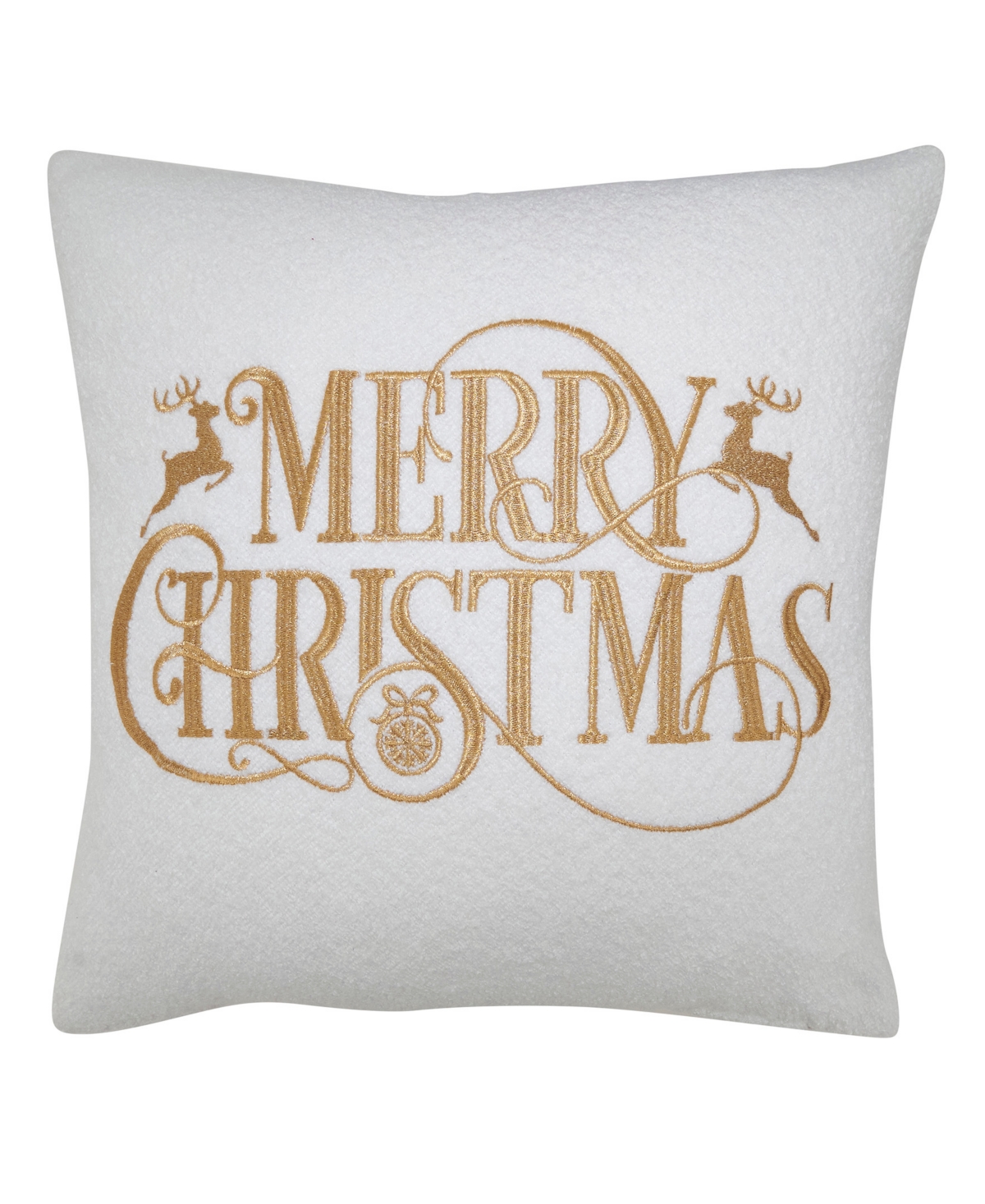 Click here for Saro Lifestyle Merry Christmas Down Filled Decorat... prices