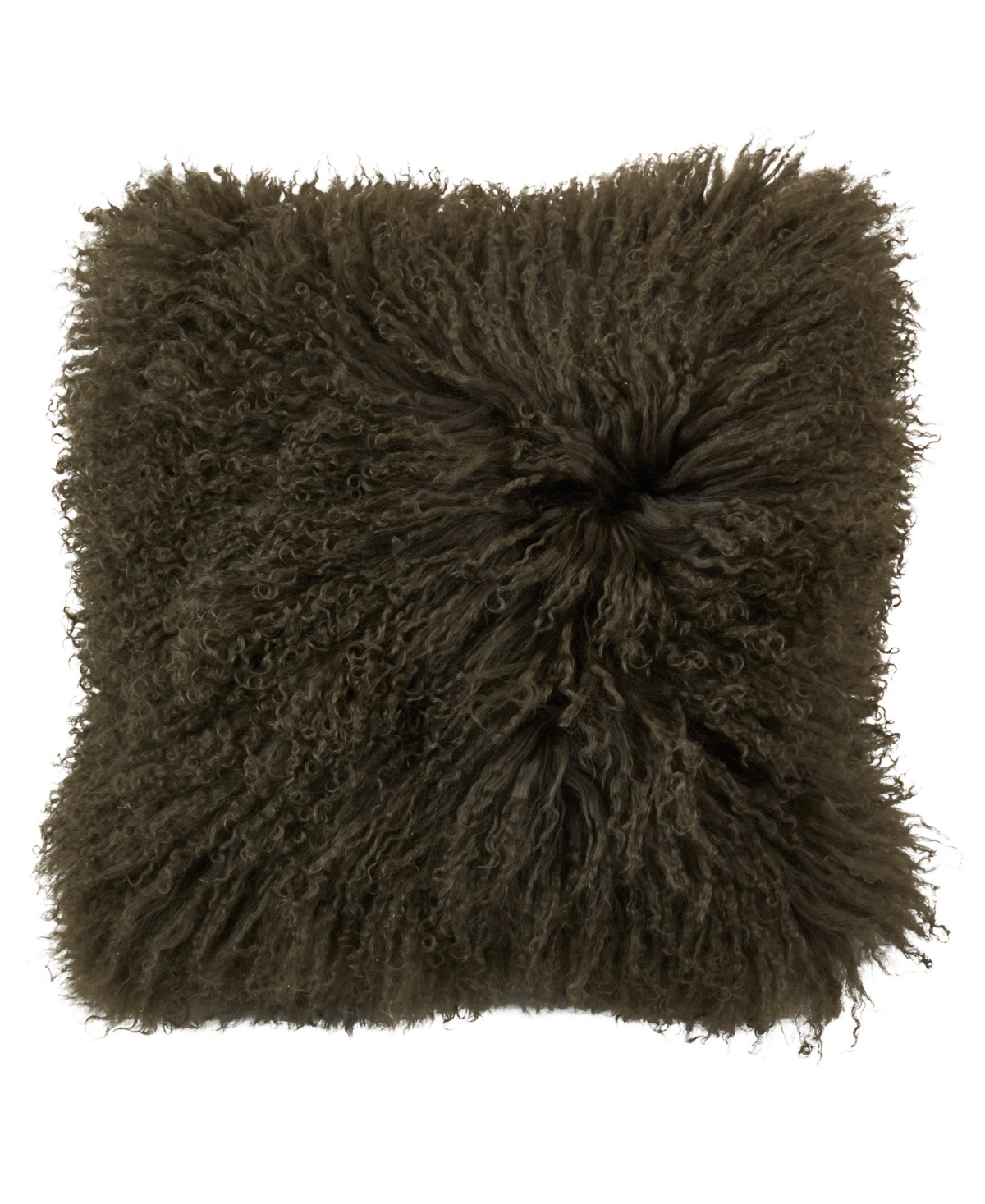 Click here for Saro Lifestyle Wool Mongolian Lamb Fur Poly Filled... prices