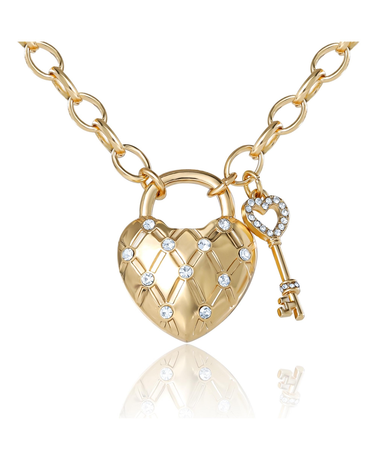 Click here for Juicy Couture Heart Locket with Key Pendant Neckla... prices