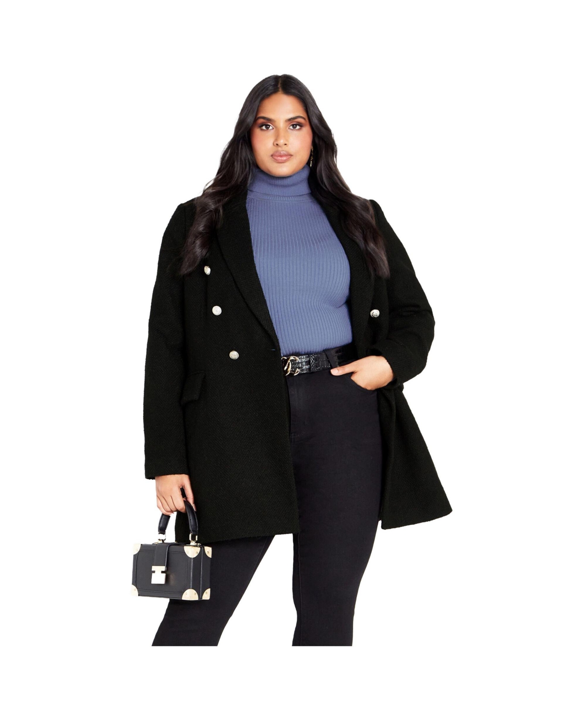 Click here for Avenue Womens Renaissance Jacket - Black prices