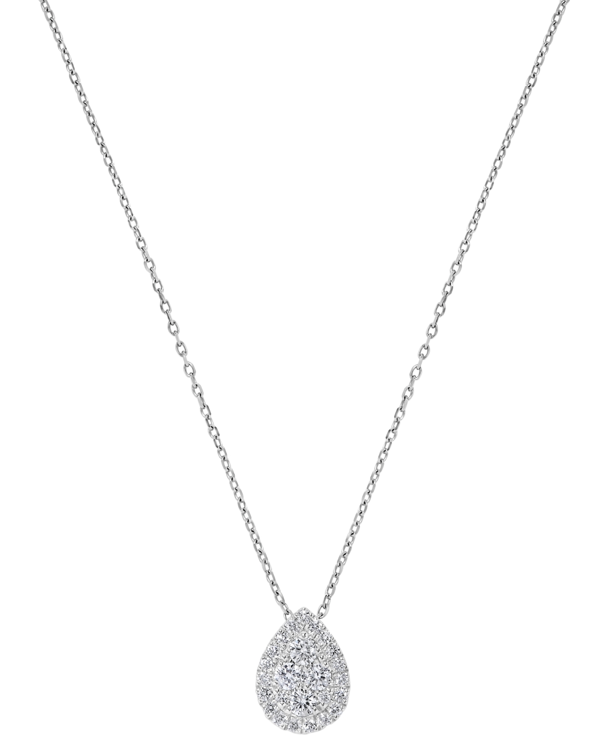 Click here for Macys Diamond Pendant Necklace (1/3 ct. t.w.) in 1... prices