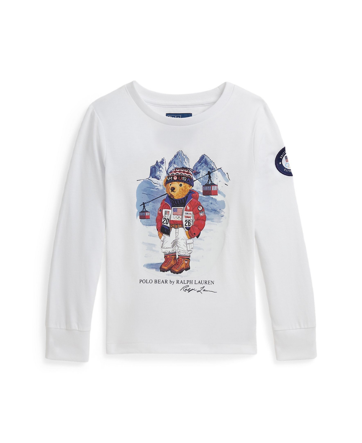 Click here for Polo Ralph Lauren Girls Toddler 2T-5T Team Cotton... prices