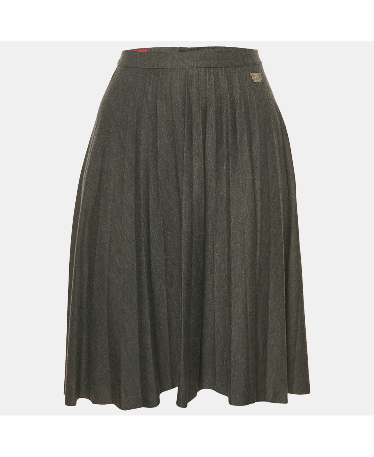 Click here for Pre-Owned Burberry Womens Black Jersey Flared Mini... prices