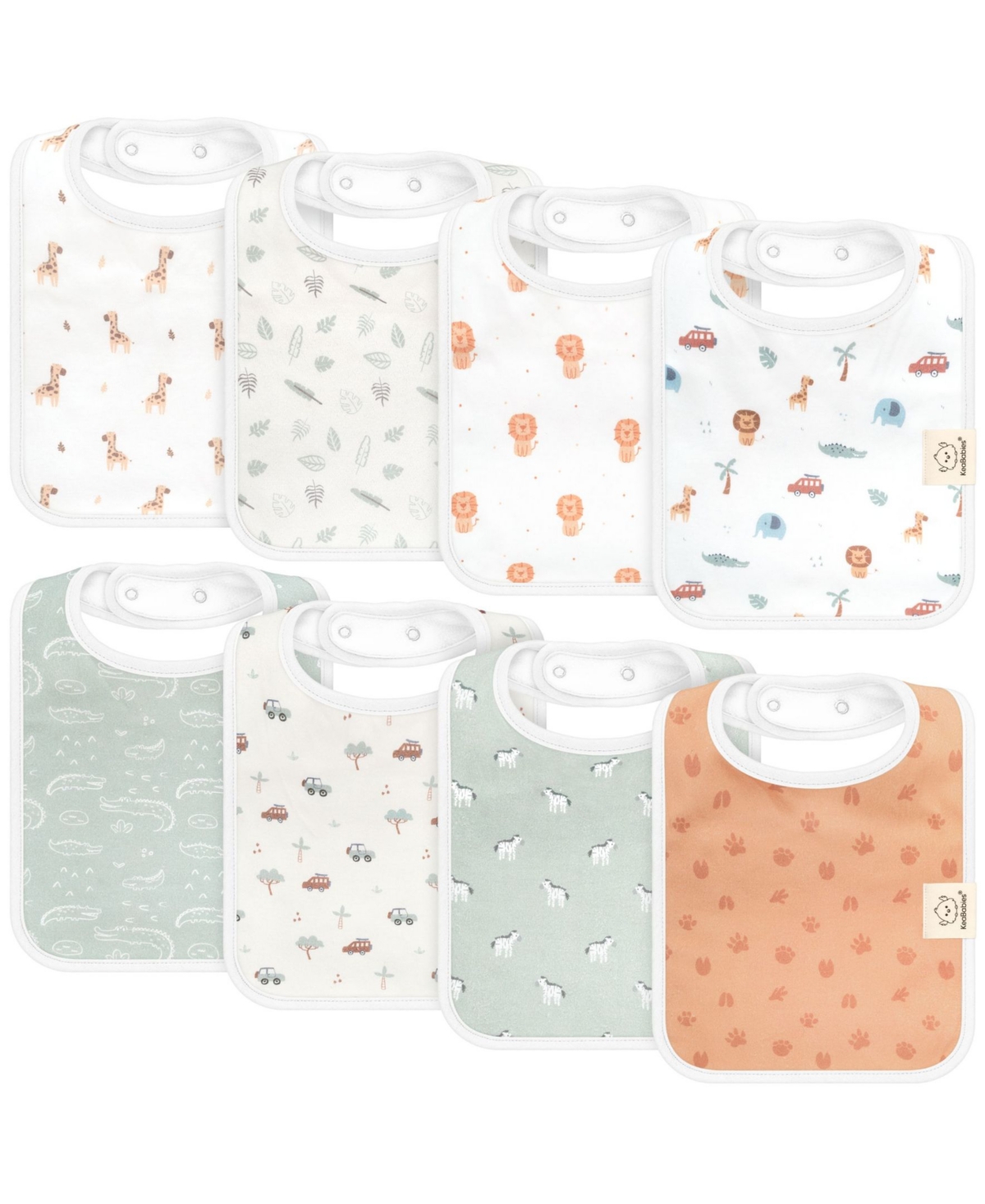 Click here for KeaBabies 8-Pack Coast Baby Bibs for Boy  Girl  Dr... prices