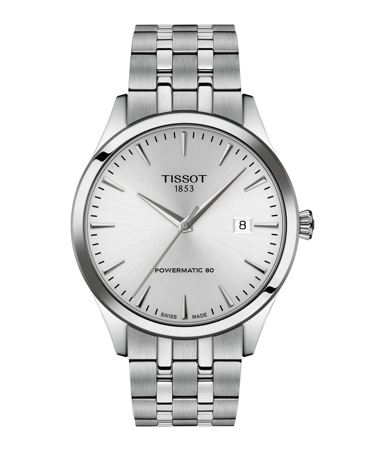Click here for Tissot Mens gray stainless steel Bracelet Watch  4... prices