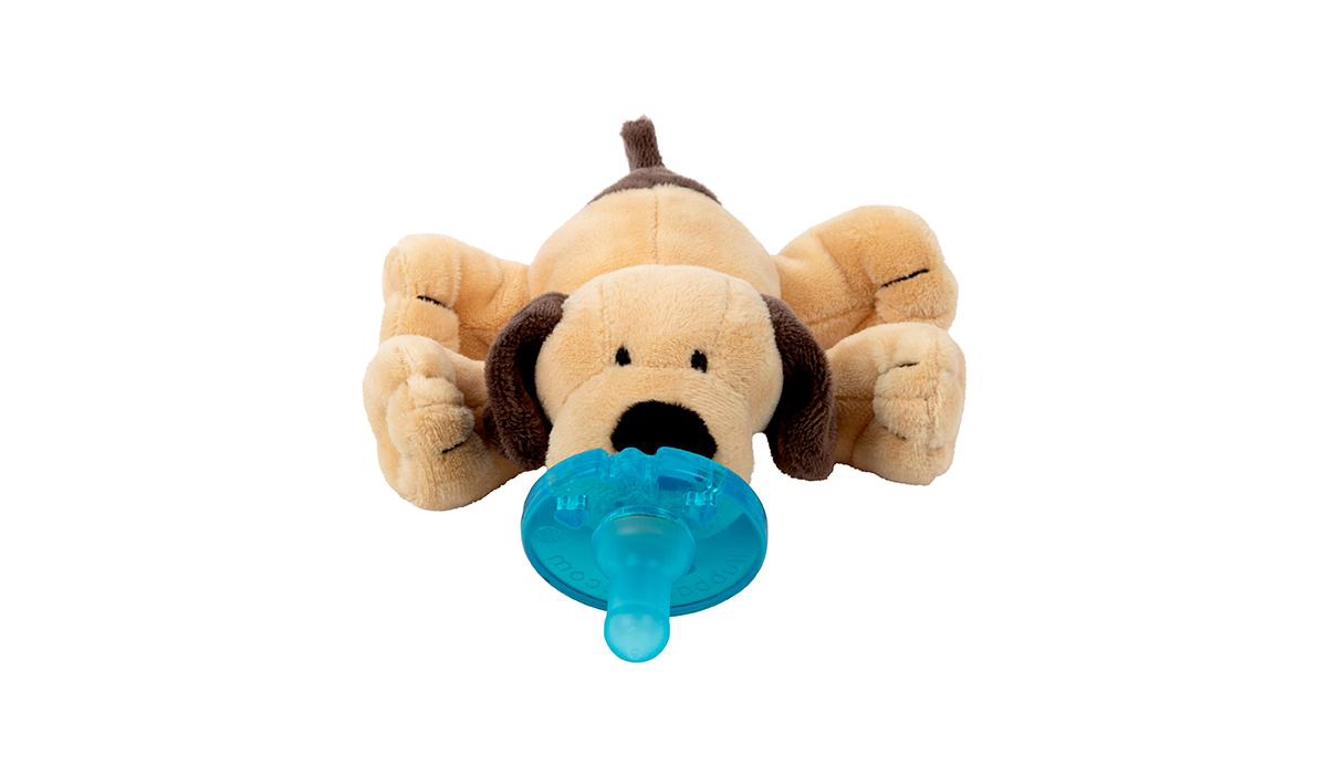 Click here for WubbaNub Baby Brown Puppy Pacifier - Brown prices