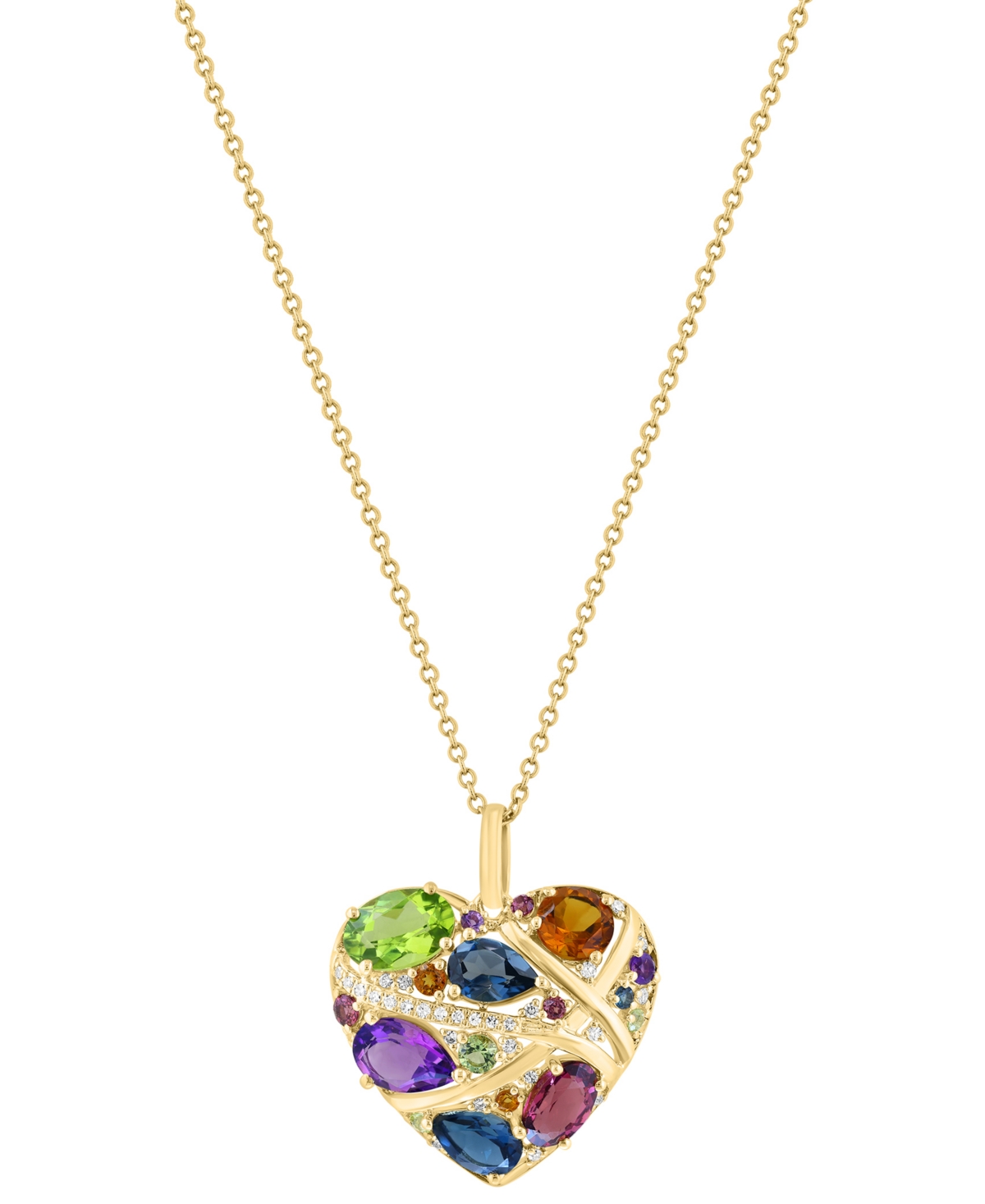 Click here for Effy Collection Multi Gemstone Necklace (2.175 ct.... prices
