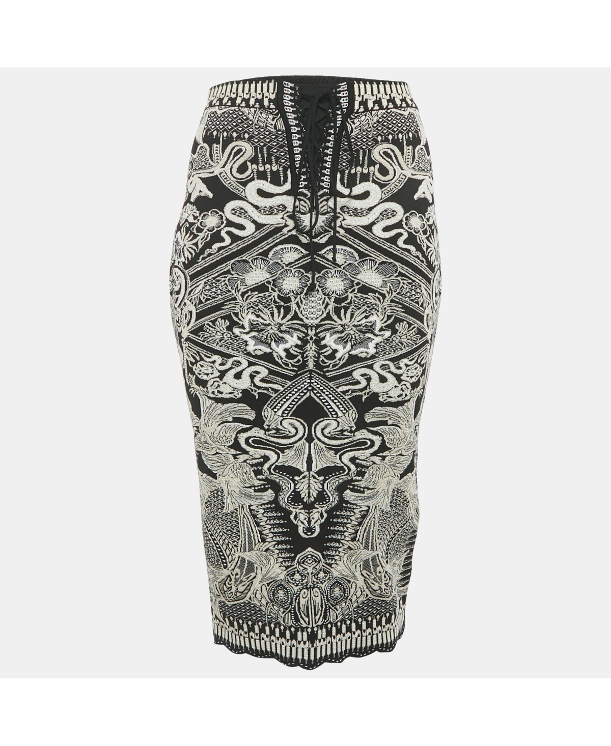 Click here for Pre-Owned Roberto Cavalli Womens Black Lurex Jacqu... prices