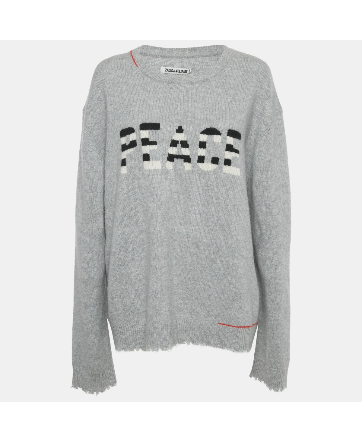 Click here for Pre-Owned Zadig & Voltaire Womens Grey Peace Intar... prices