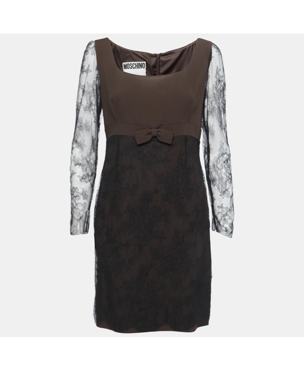 Click here for Pre-Owned Moschino Womens Couture Black & Brown Cr... prices