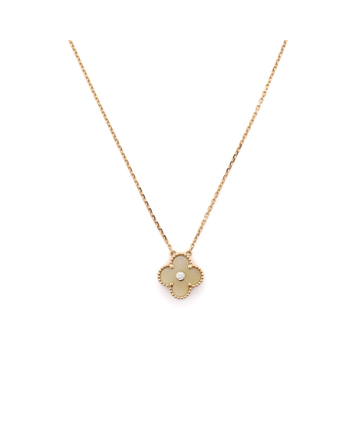 Click here for Pre-Owned Van Cleef & Arpels Lucky Alhambra 4 Moti... prices