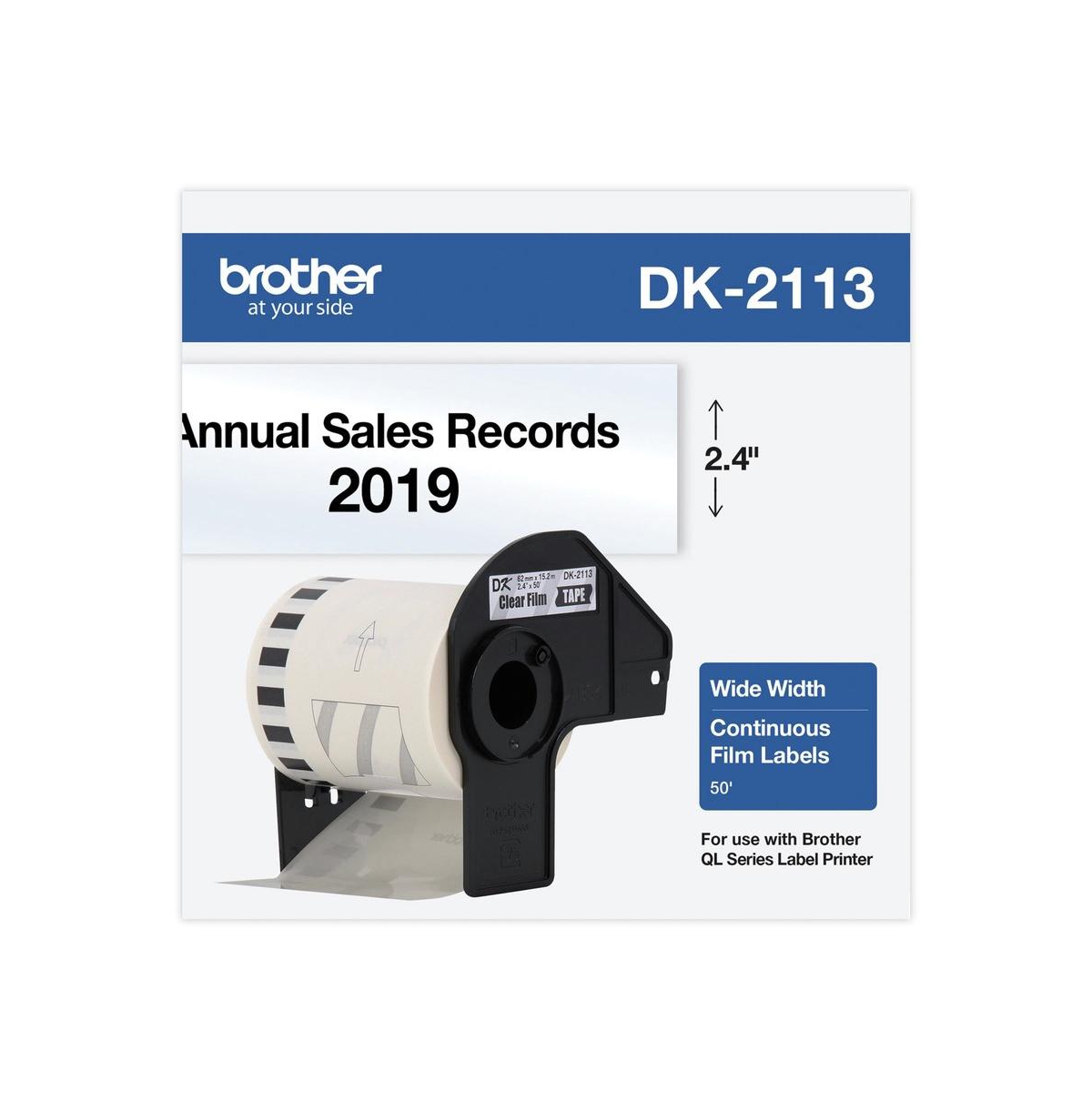 Click here for Brother DK2113 2.4 in. x 50 ft. Continuous Film La... prices