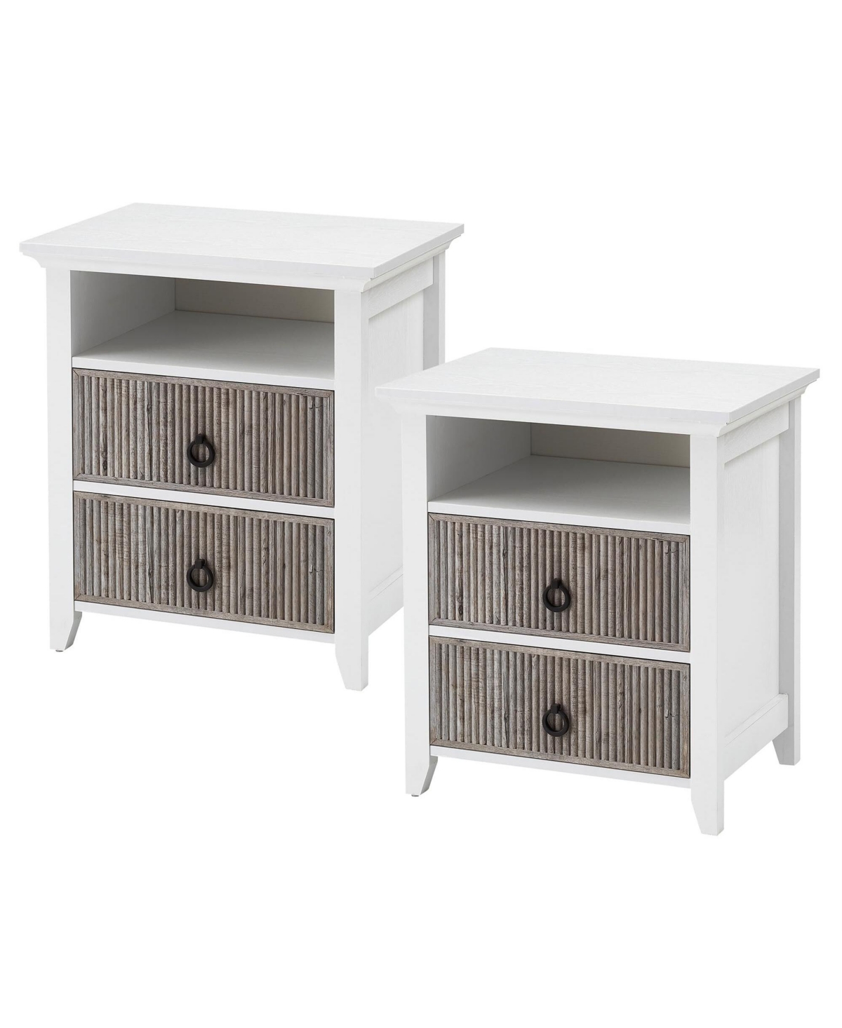 Click here for Gaomon Nightstand Set of 2  Nightstand with 2 Draw... prices