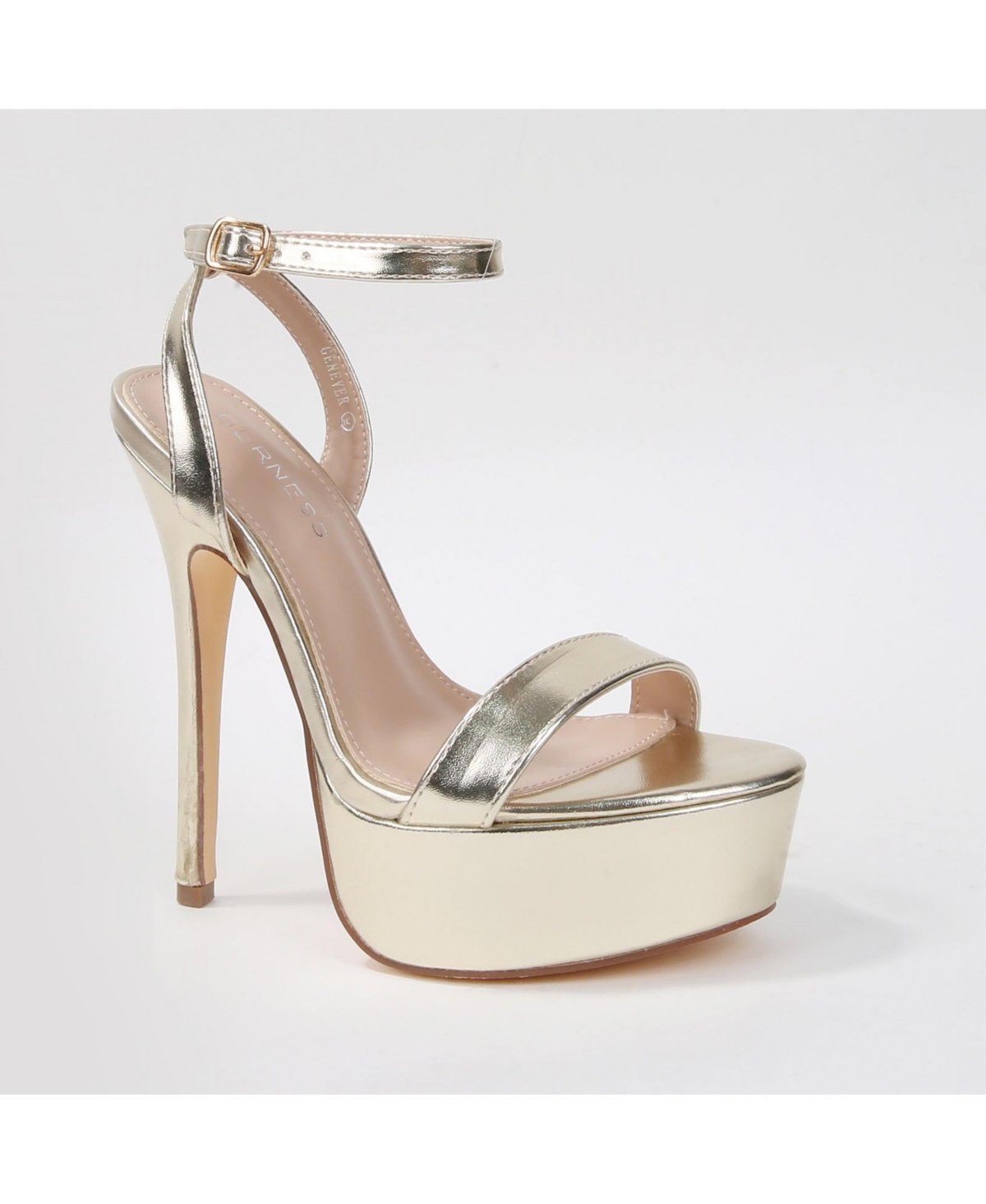 Click here for Berness Womens Genever Stiletto Heeled Platform Sa... prices