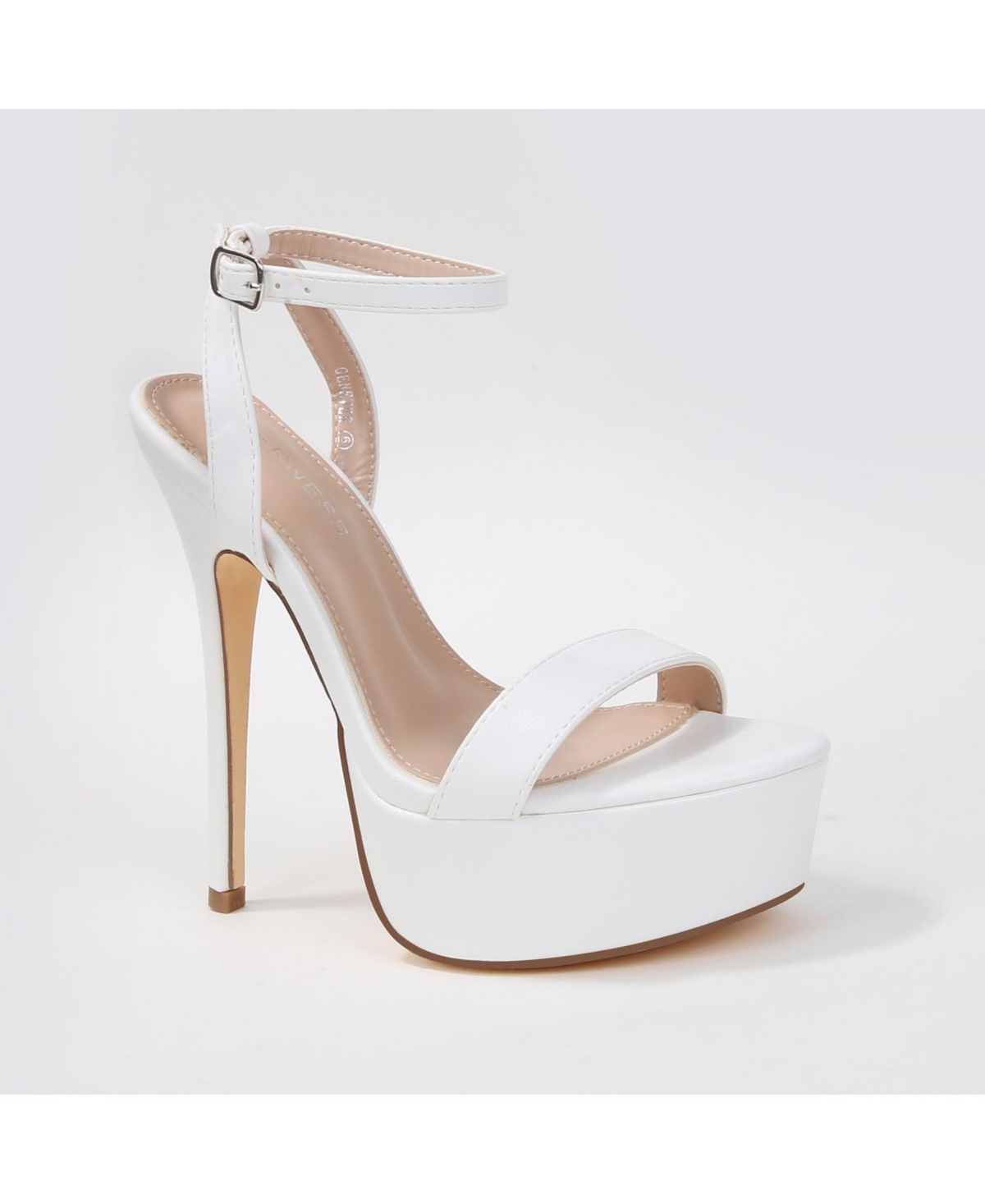 Click here for Berness Womens Genever Stiletto Heeled Platform Sa... prices