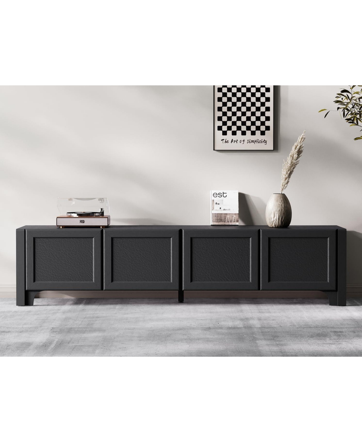 Click here for Sugift 3-tier Console Table with Storage Shelves -... prices
