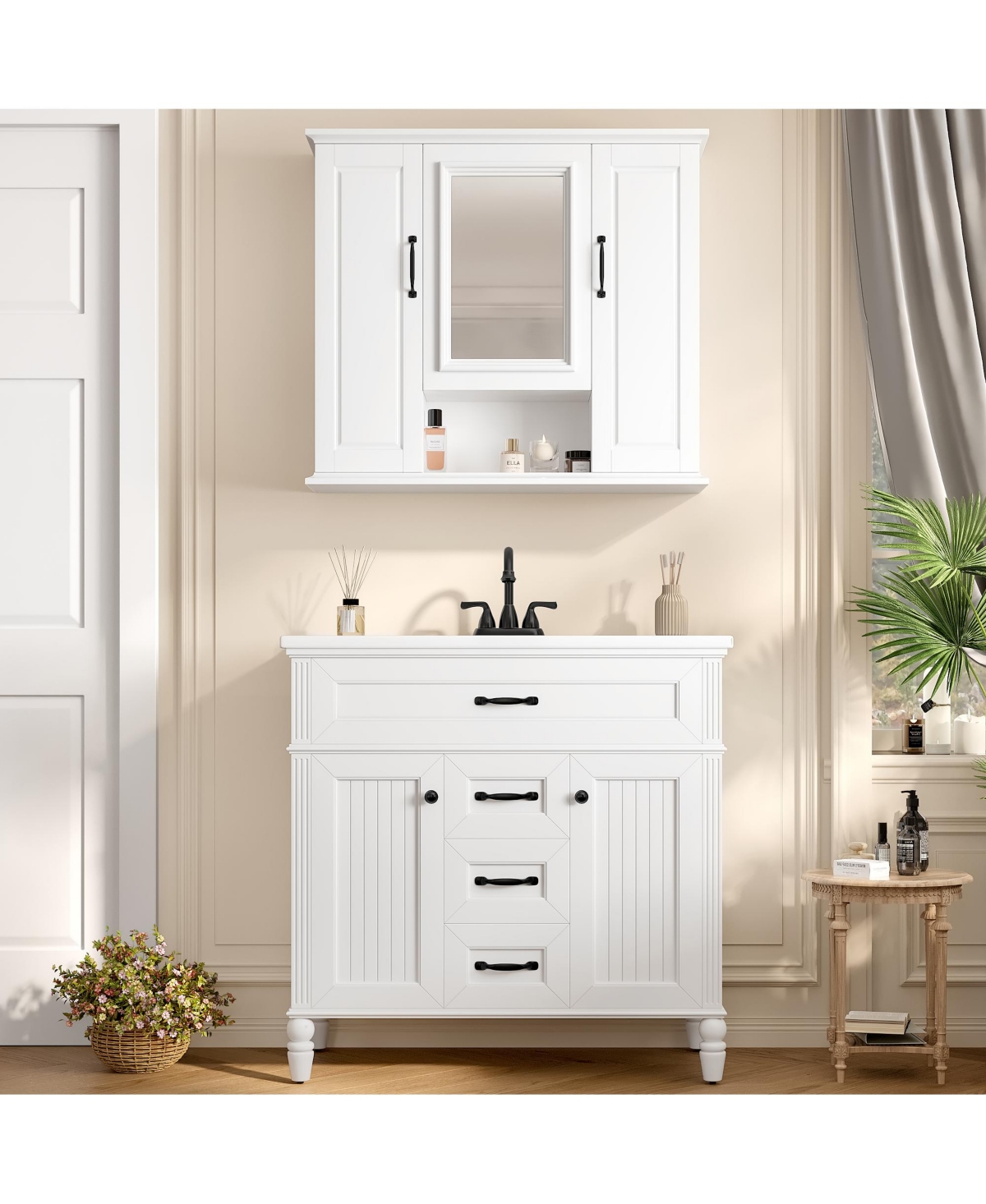 Click here for Casainc 36" Wall Mounted Medicine Cabinet wit... prices