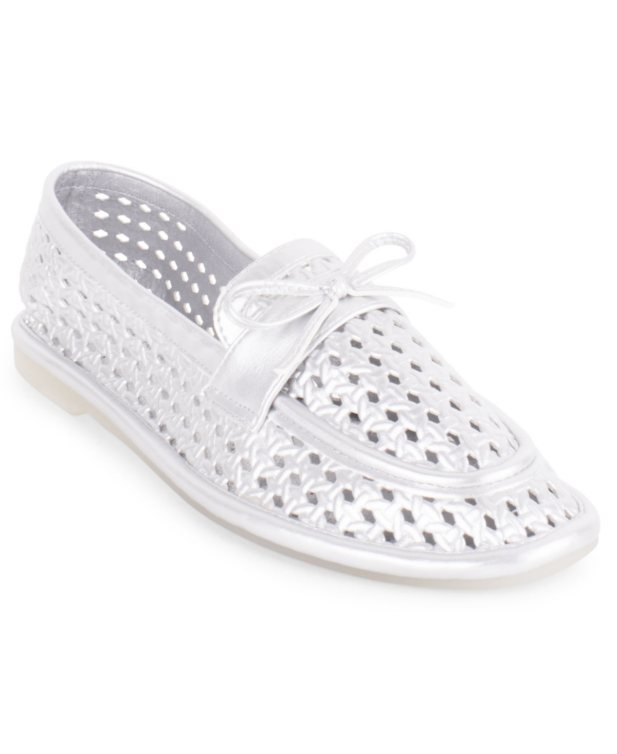 Click here for Tahari Womens Maple Slip-On Loafers - Silver prices