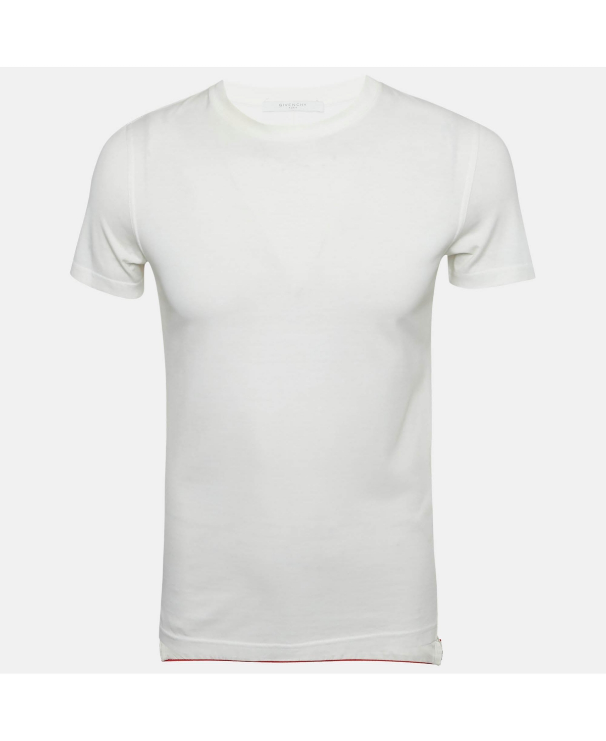 Click here for Pre-Owned Givenchy Mens White Logo Band Trim Jerse... prices