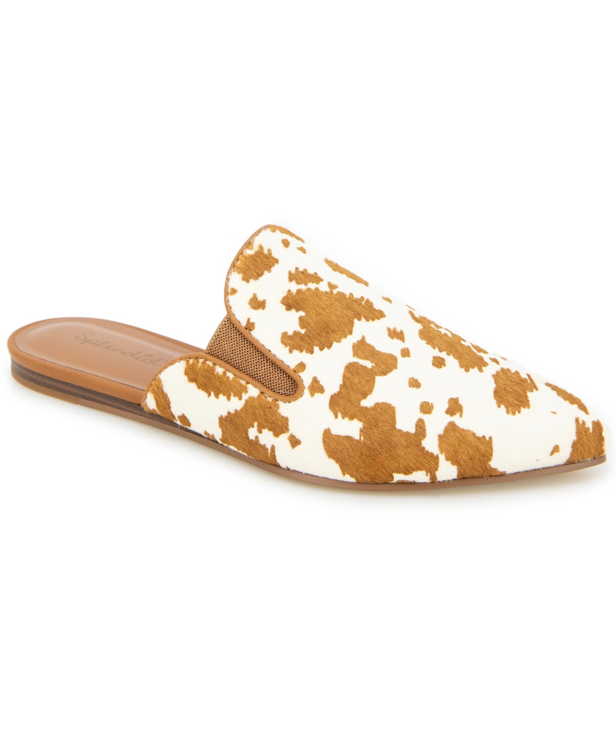 Click here for Splendid Womens Liza Caramel Cow Print - Caramel c... prices